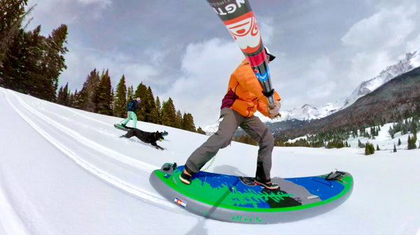 SUPing on Snow: What You Need to Know | Hala Gear