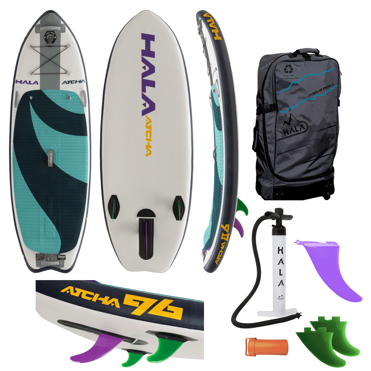 Hala Atcha 8'6" | Whitewater SUP | Hala Gear Paddleboards
